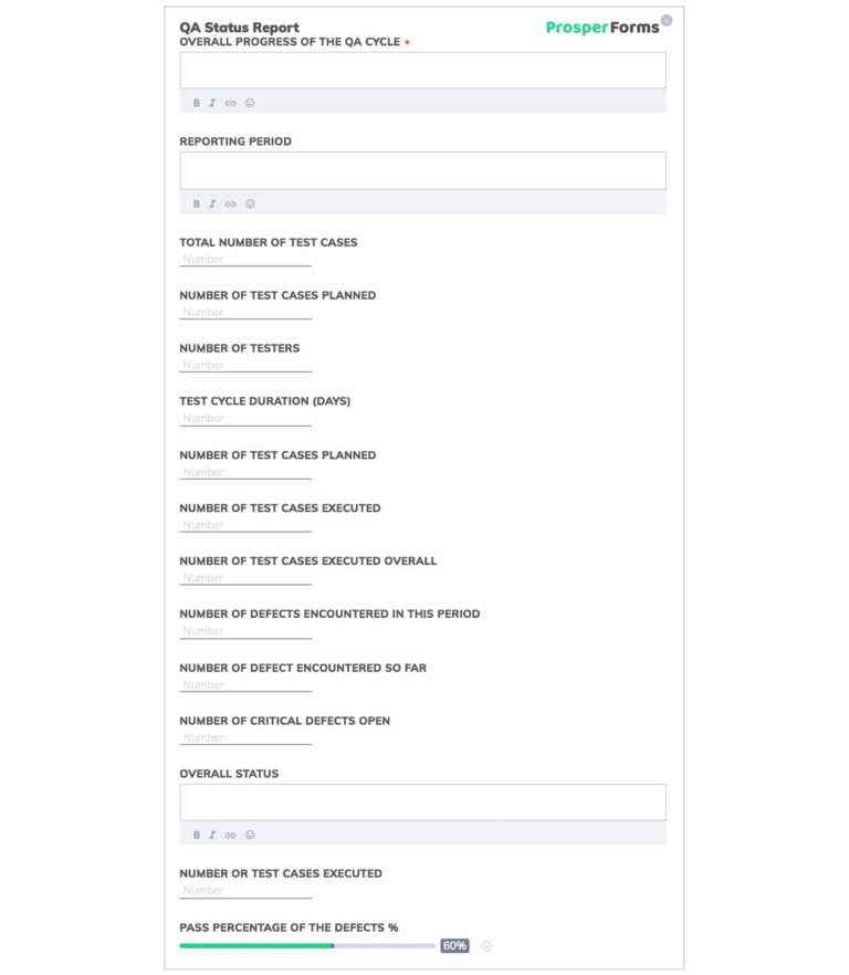 2 Remarkable Qa Daily Status Report Templates Free Download With Test 