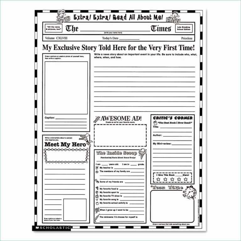 Newspaper Format Google Docs Luxury Free Newspaper Template Regarding 